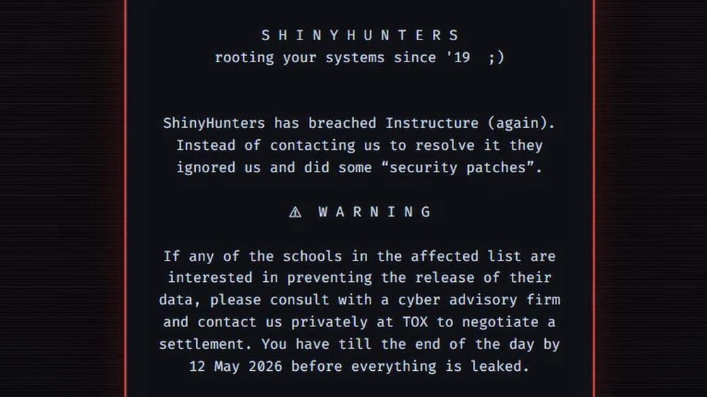 Canvas Faces Shinyhunters Ransom Demand Amid Outage What The Attack