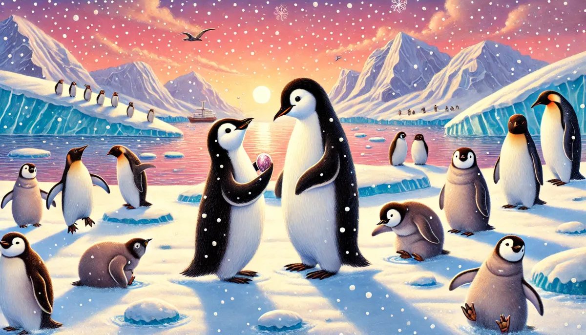 Penguin Love Stories: Romance, Drama, and the Waddle of Love