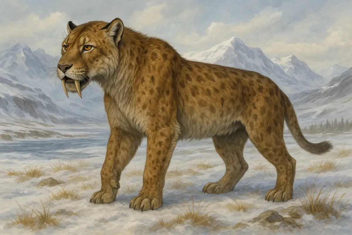Homotherium: The Forgotten Scimitar-Toothed Predator of the Ice Age