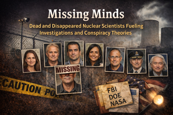 The Missing Scientists Mystery: Deaths, Disappearances, Federal Reviews ...