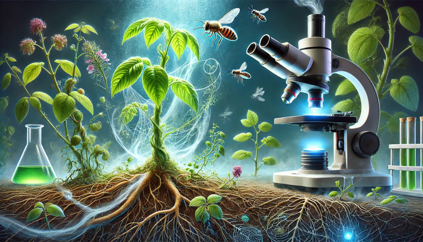 The Hidden World of Plant Communication: Scientists Film Plants Sending ...