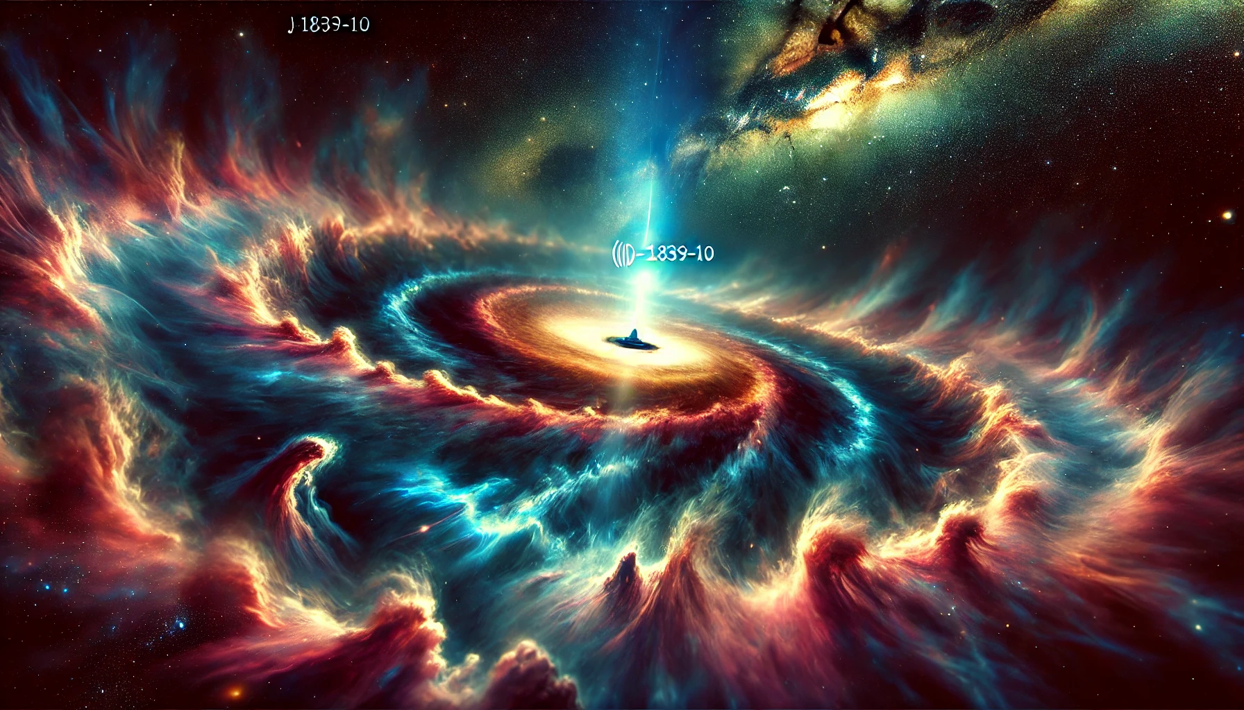 The Mystery of J1839-10: A Cosmic Signal from the Heart of the Milky ...