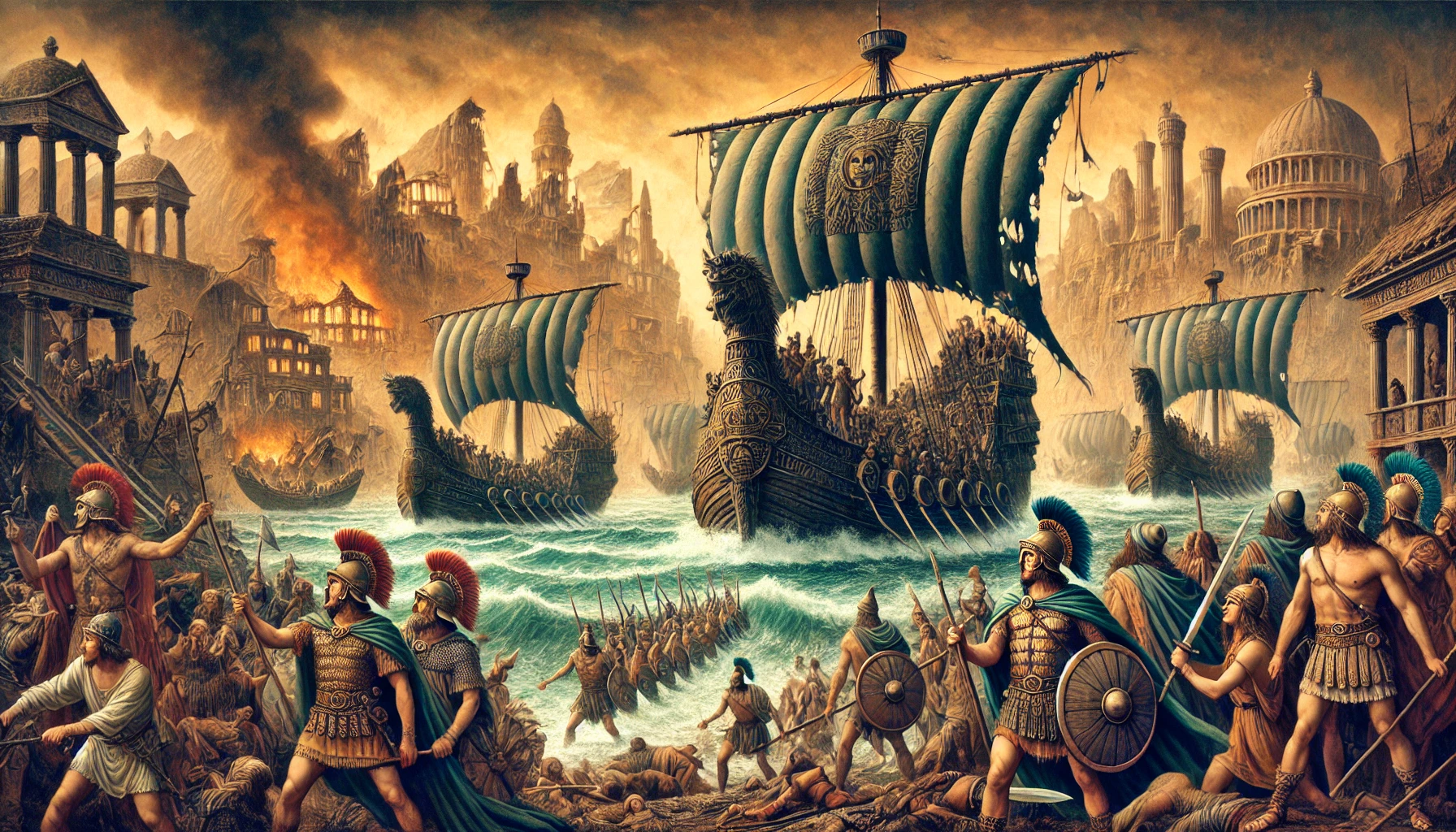The Sea Peoples: Enigmatic Raiders of the Late Bronze Age Collapse - Revlox