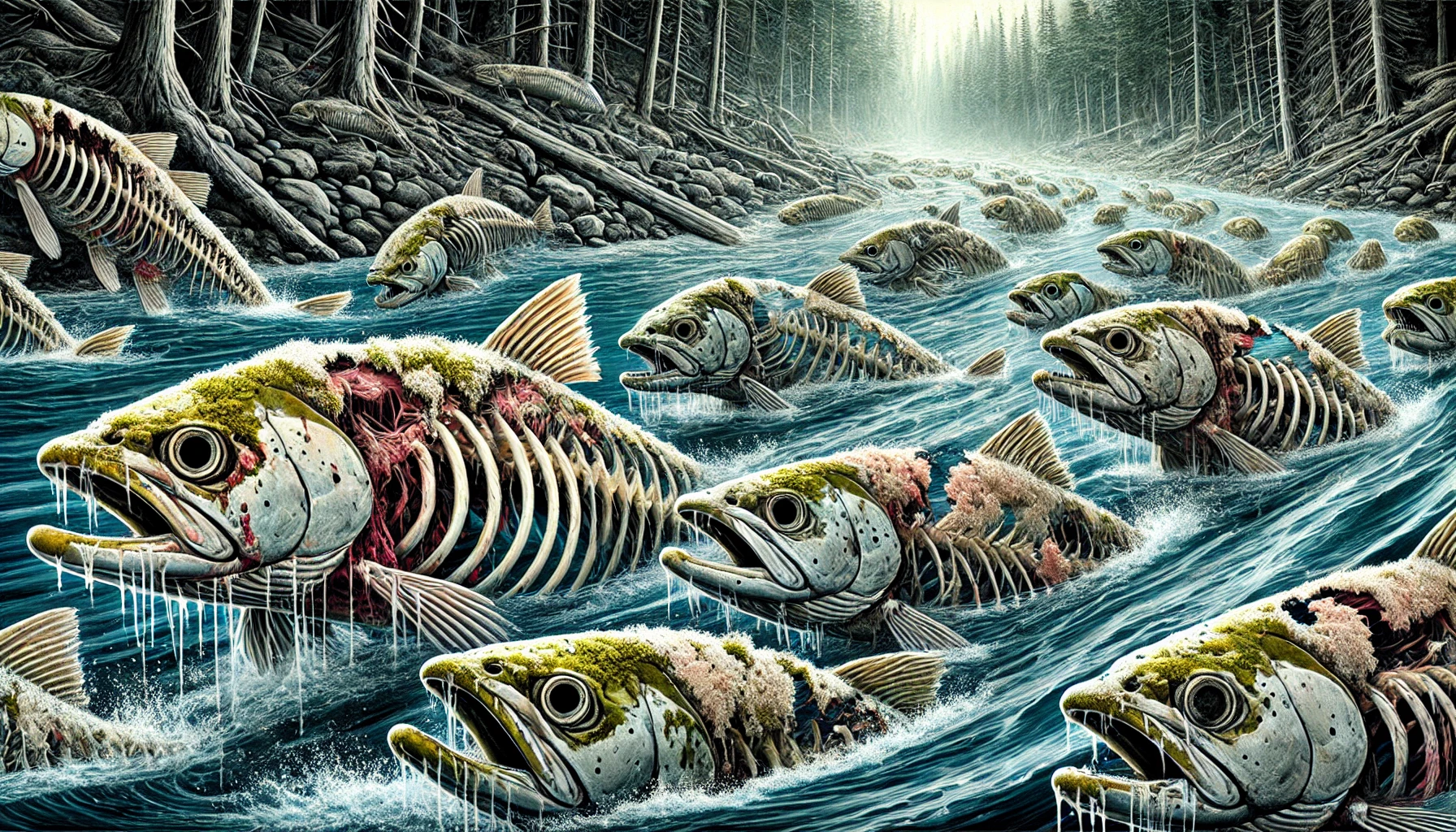 Zombie Salmon: The Undead of the Rivers - Revlox
