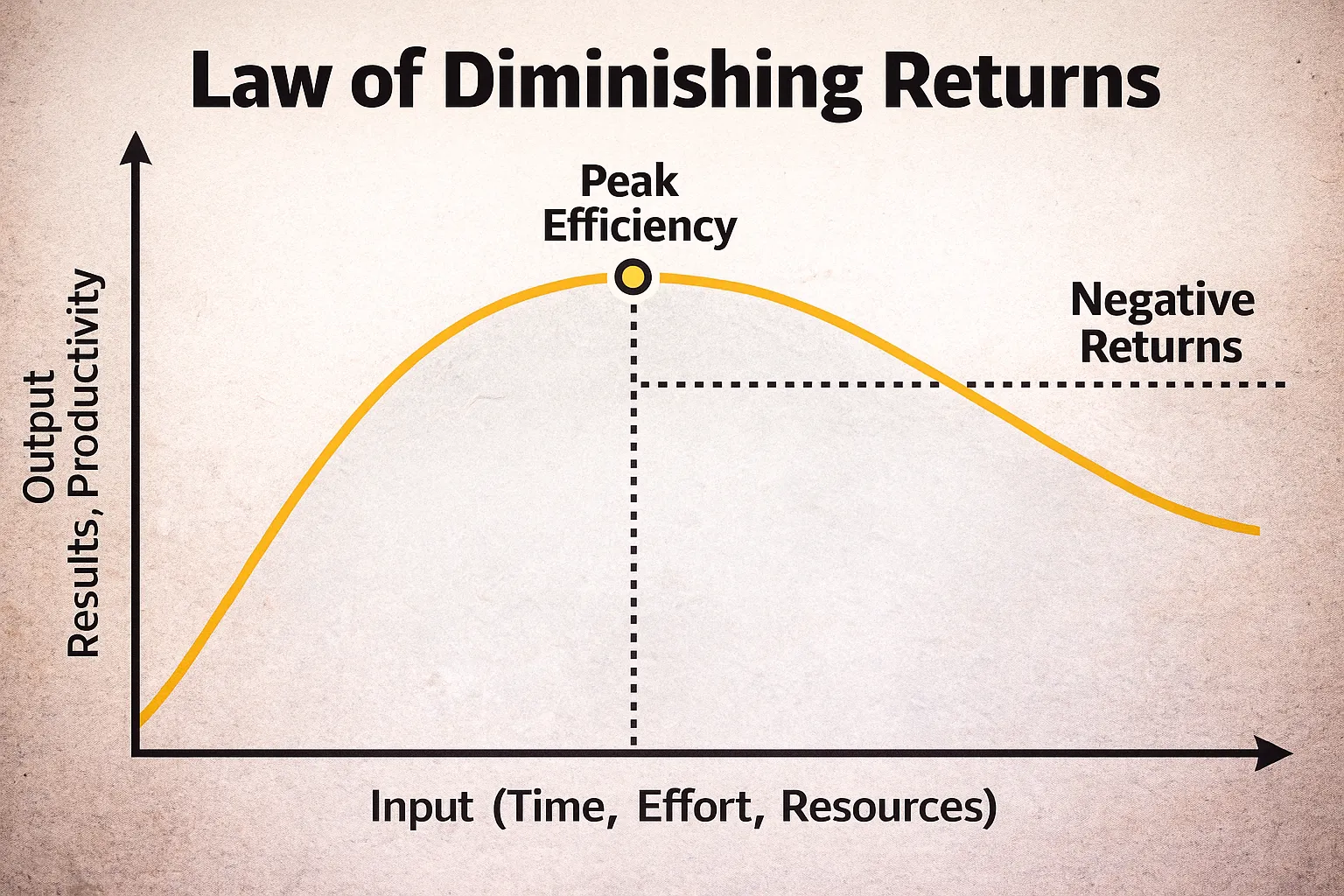 The Law of Diminishing Returns: Why More Effort Doesn’t Always Mean ...